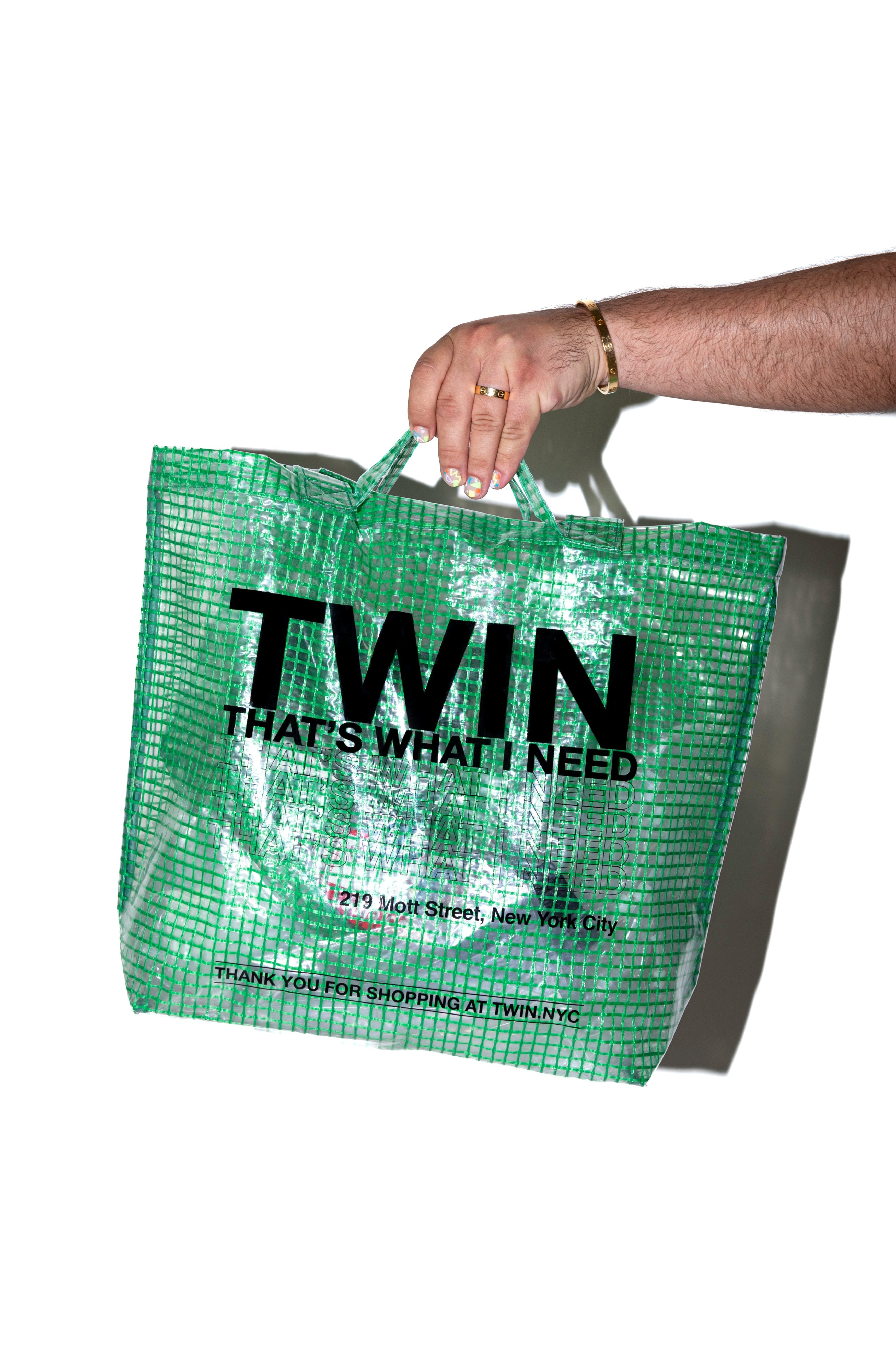 TWIN TOTE BAG – T.W.I.N. (That's What I Need)